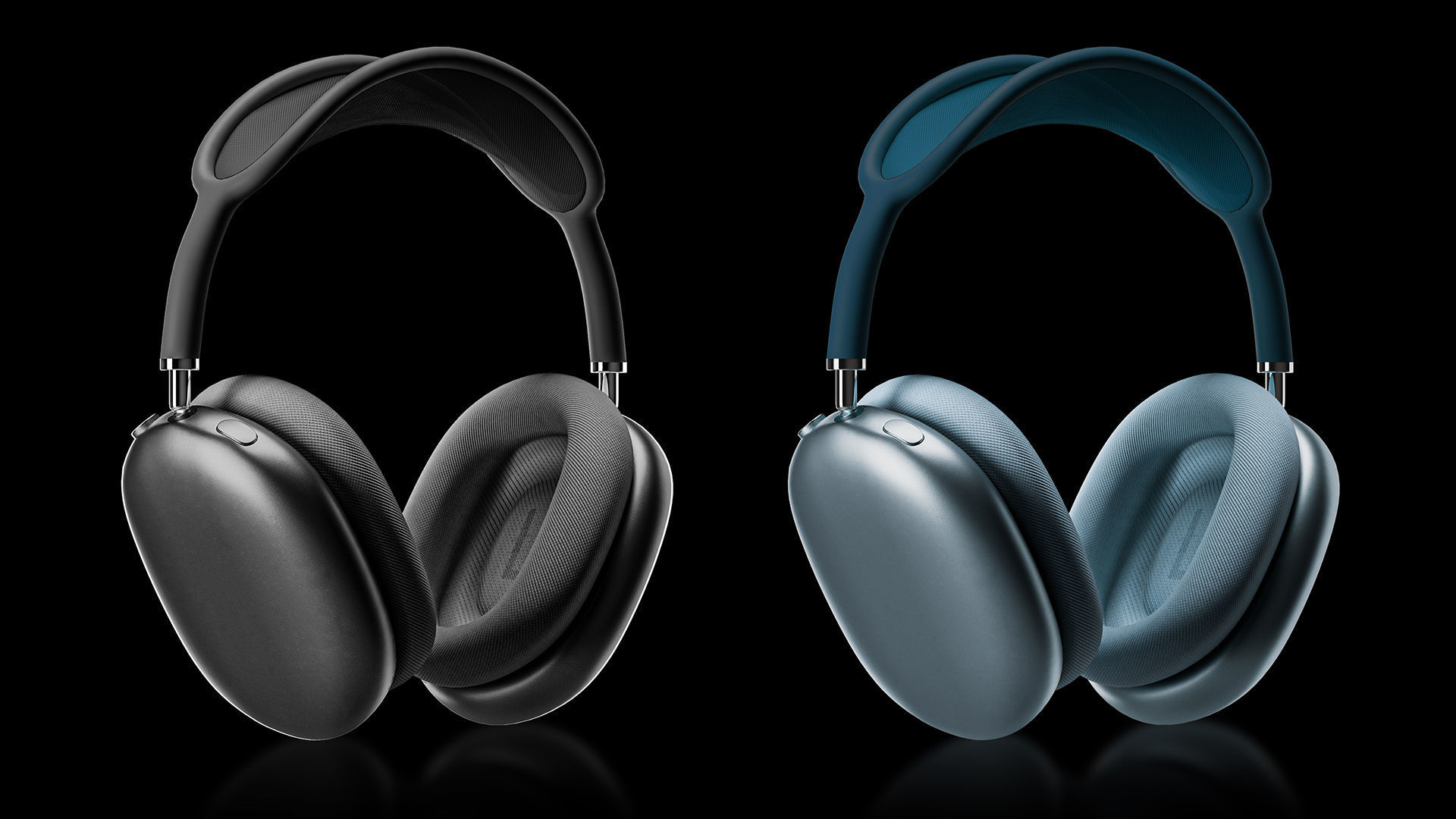 Airpod Max and Airpod Pro Headphone Set Full Color 3D model | CGTrader