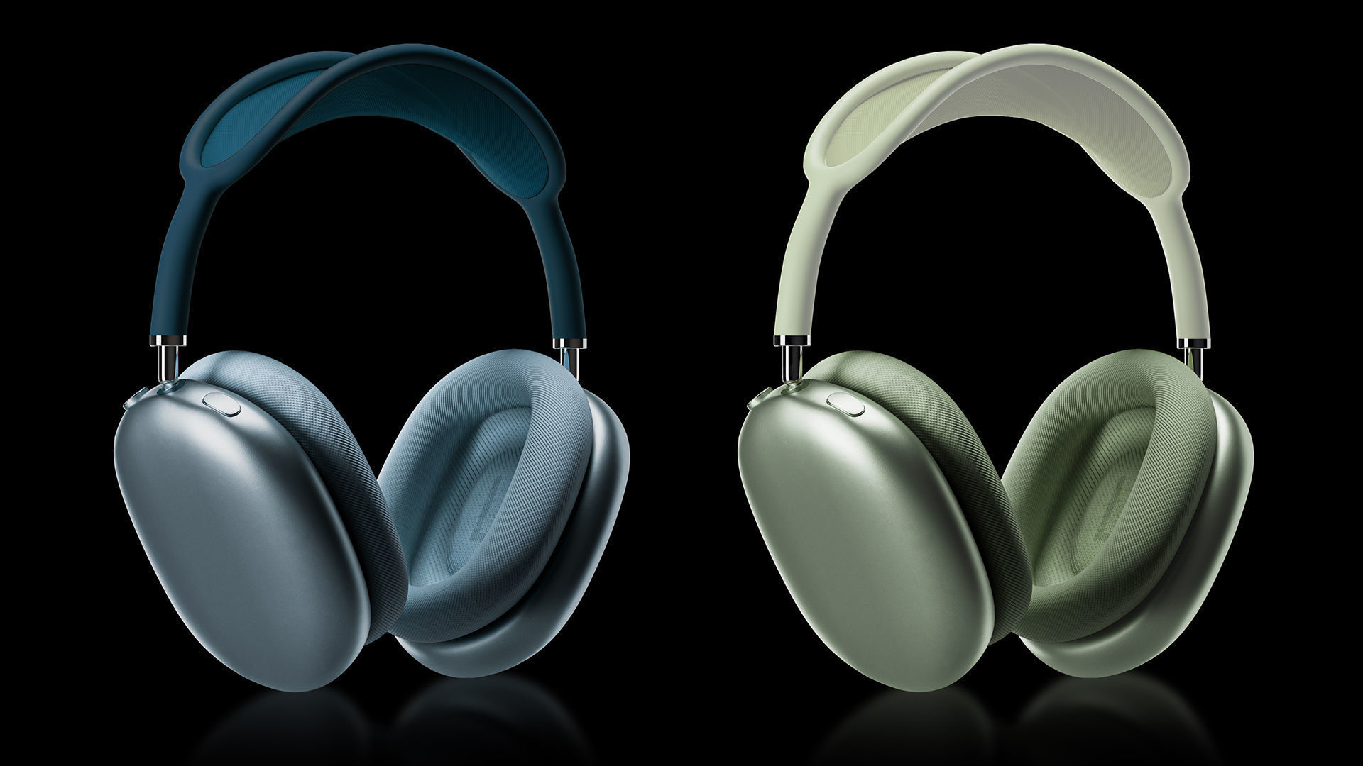 Airpod Max and Airpod Pro Headphone Set Full Color 3D model | CGTrader