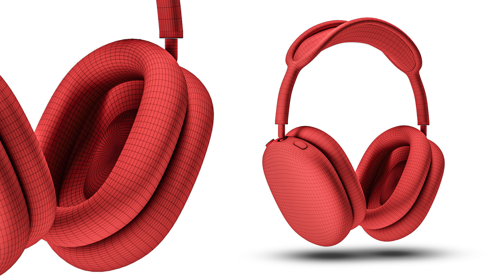 Airpod Max and Airpod Pro Headphone Set Full Color 3D model | CGTrader