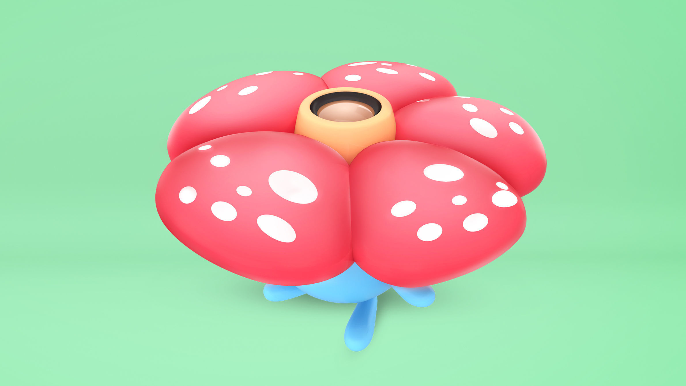 3D model Pokemon Vileplume VR / AR / low-poly | CGTrader
