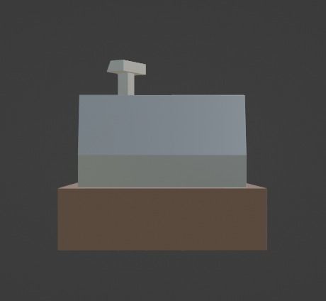 3D model CashRegister LowPoly VR / AR / low-poly | CGTrader