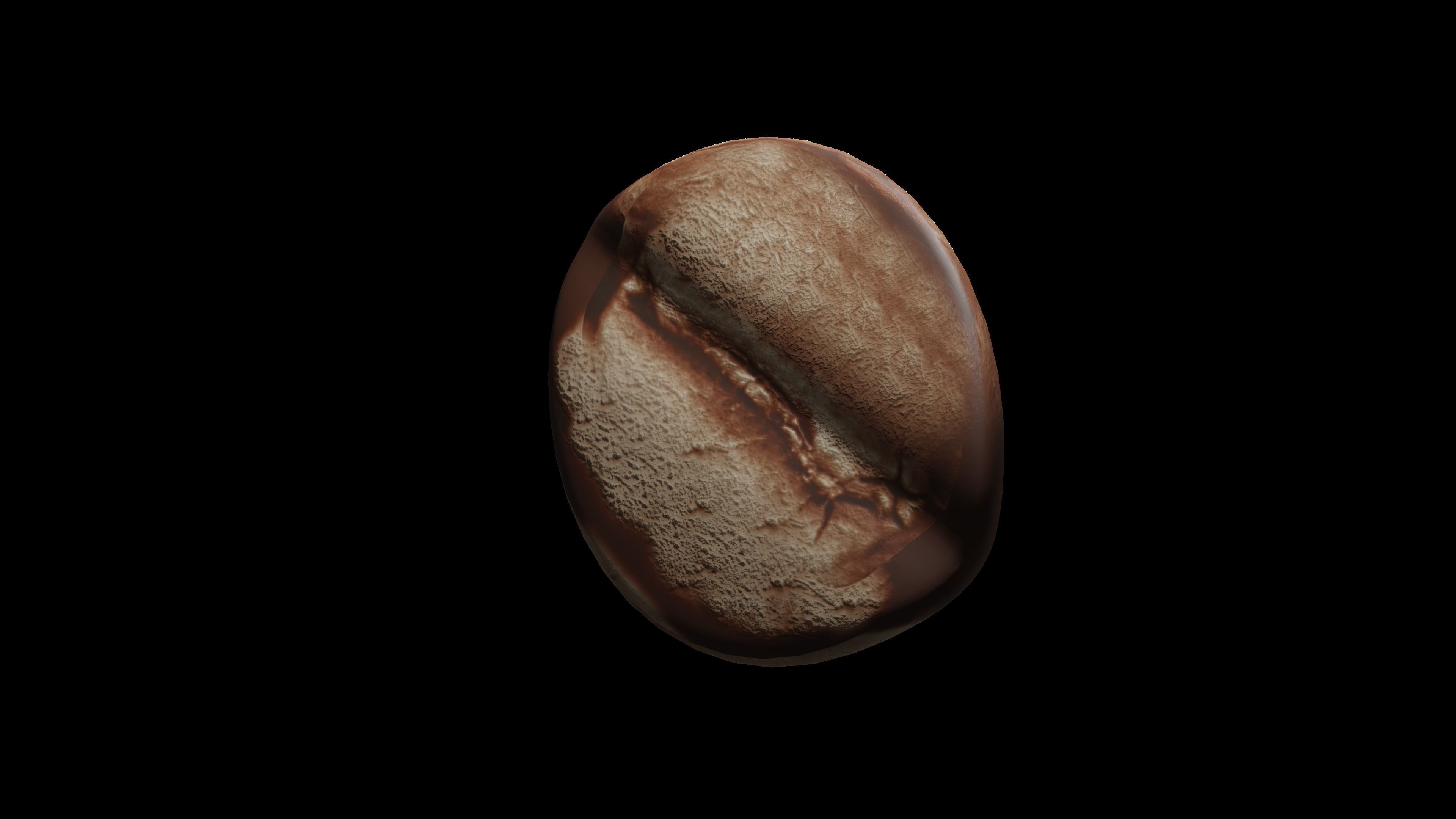 Realistic Coffee Bean 3D model | CGTrader