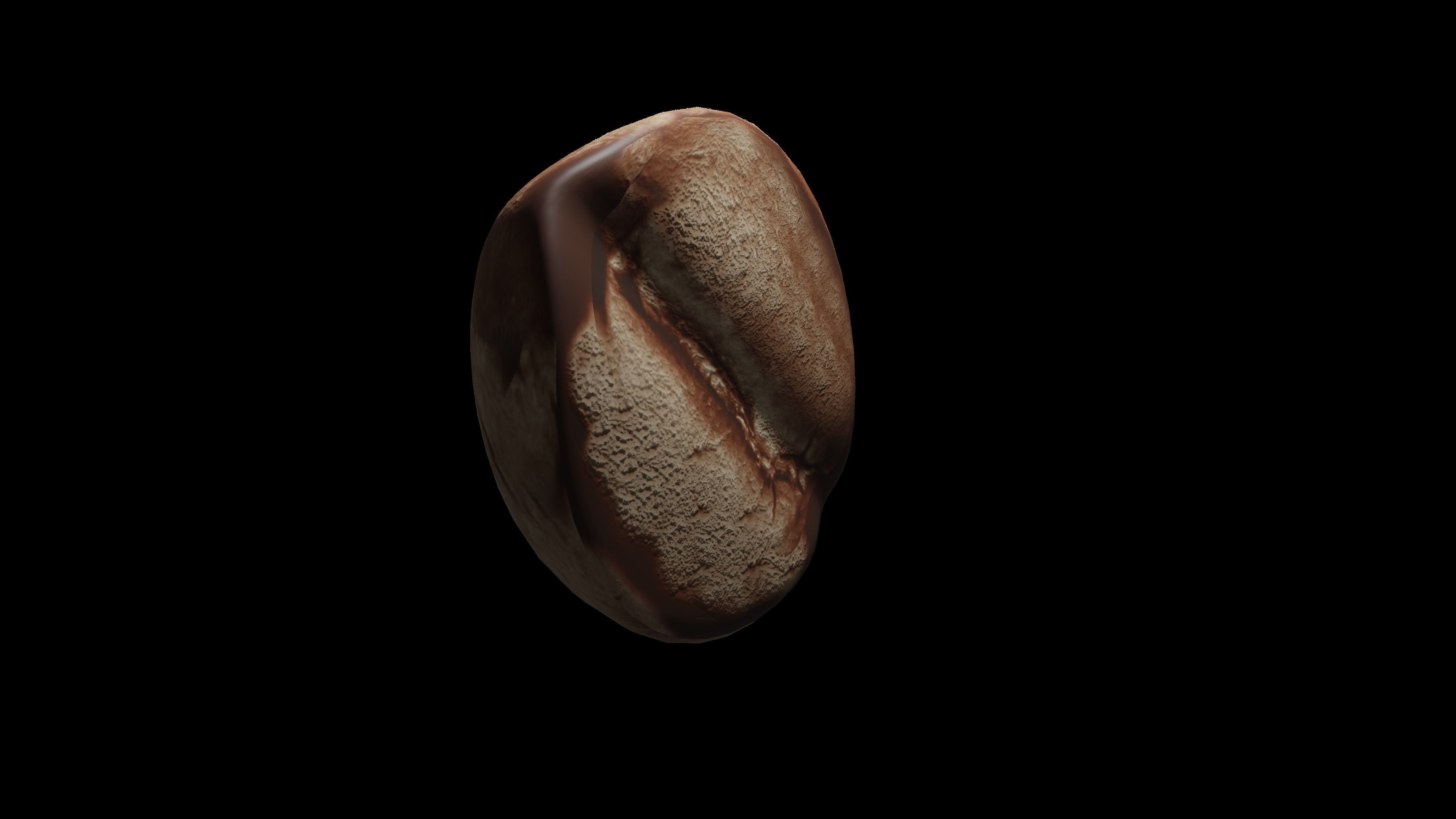 Realistic Coffee Bean 3D model | CGTrader