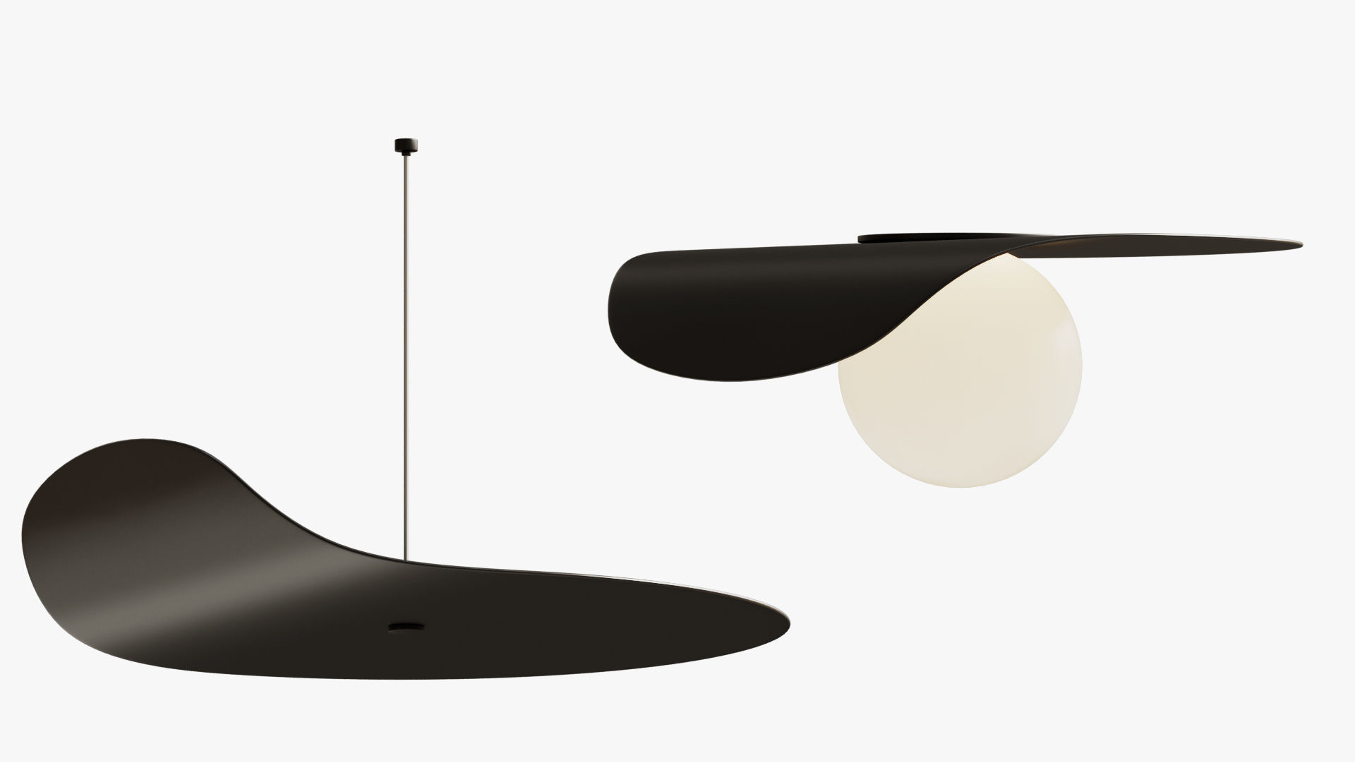 Ceiling Light Flow Kdln 3D model | CGTrader