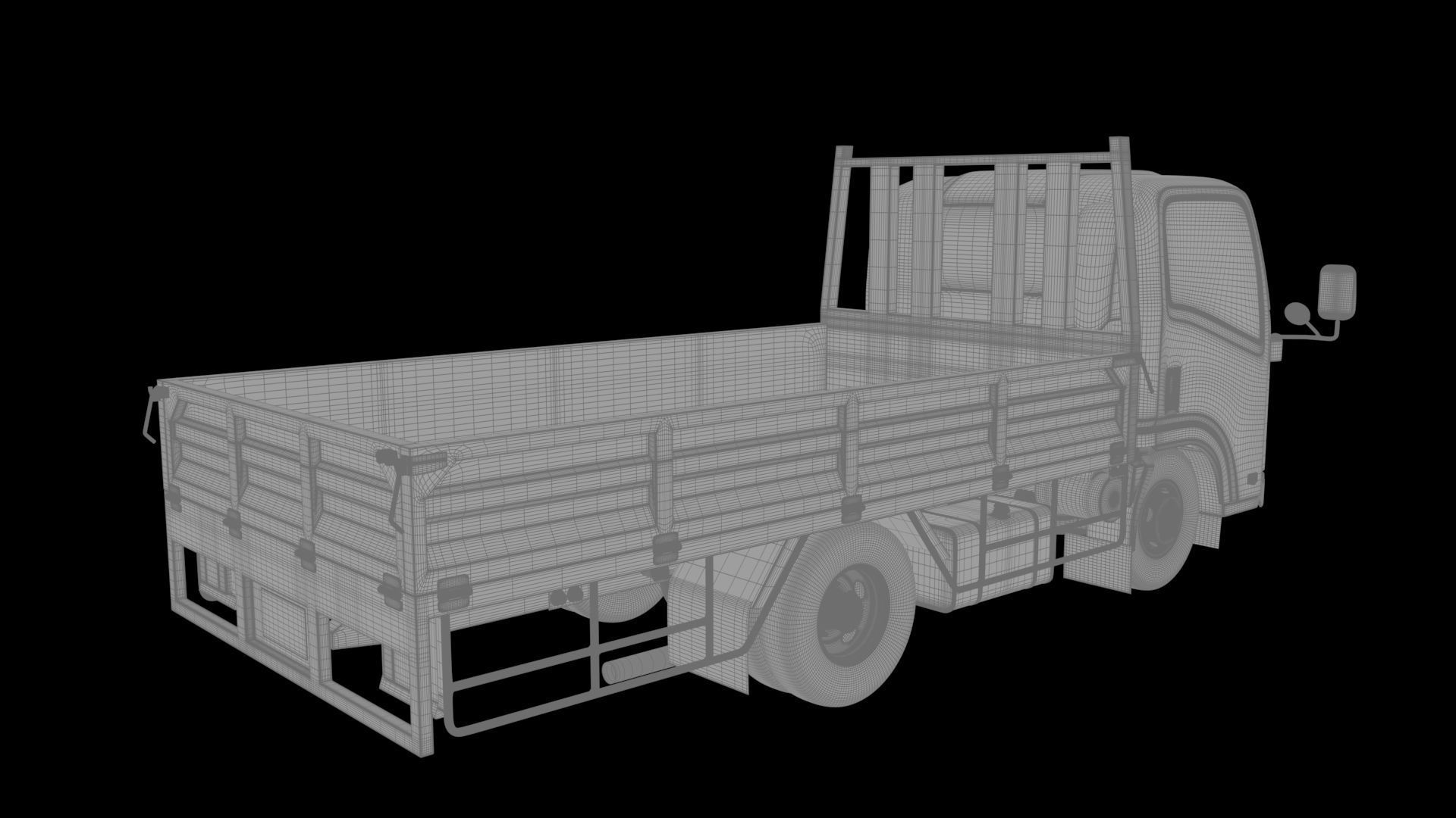 ISUZU NLR130 Carry 3D model | CGTrader