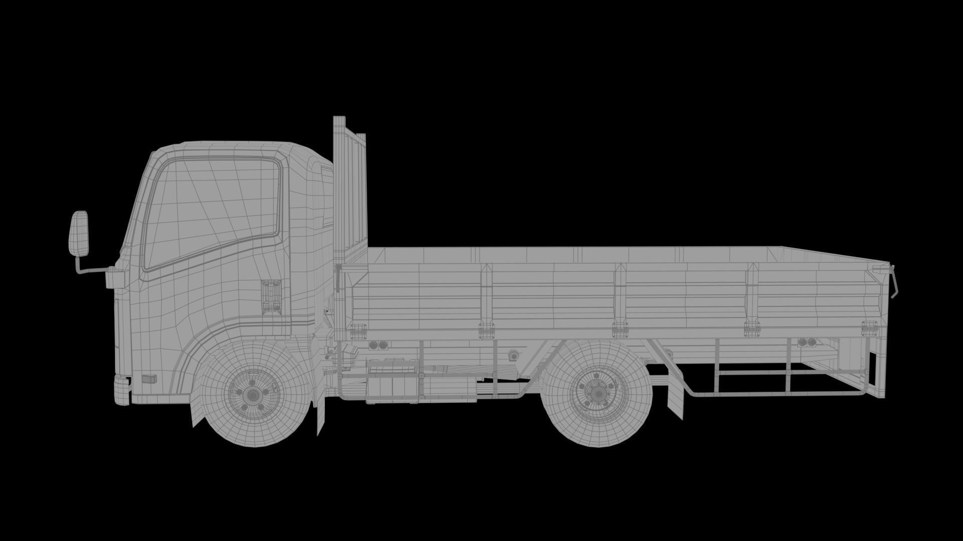 ISUZU NLR130 Carry 3D model | CGTrader