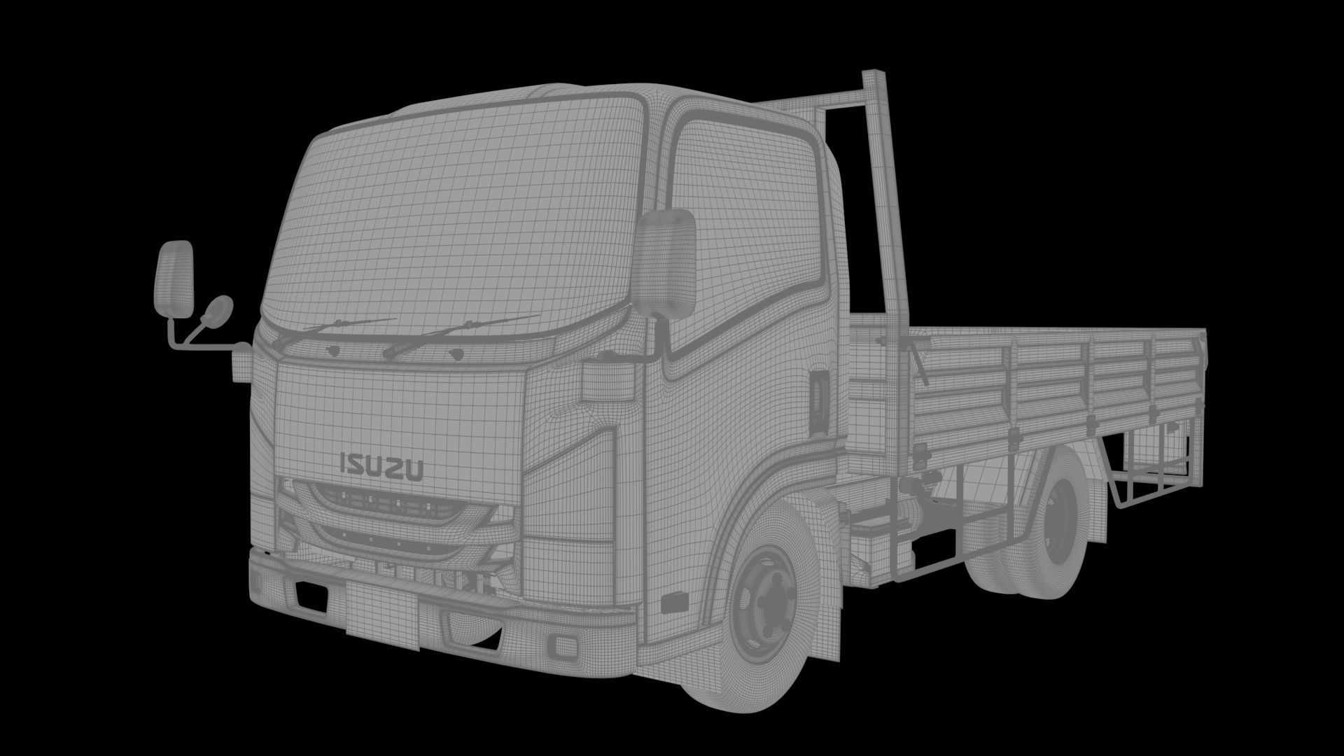 ISUZU NLR130 Carry 3D model | CGTrader
