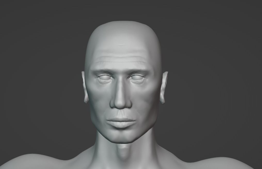 male body 3D model | CGTrader