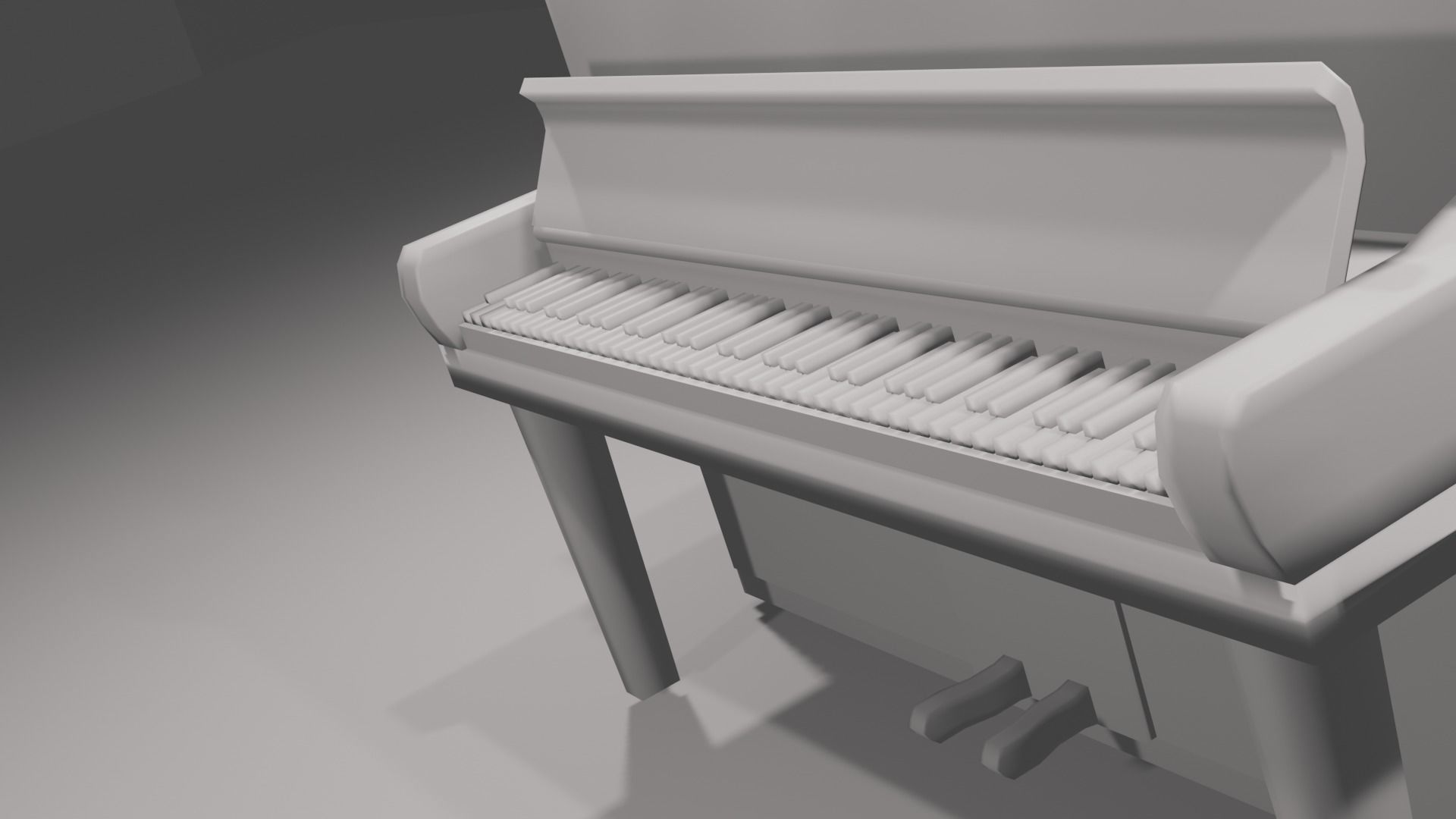 Piano free 3D model | CGTrader