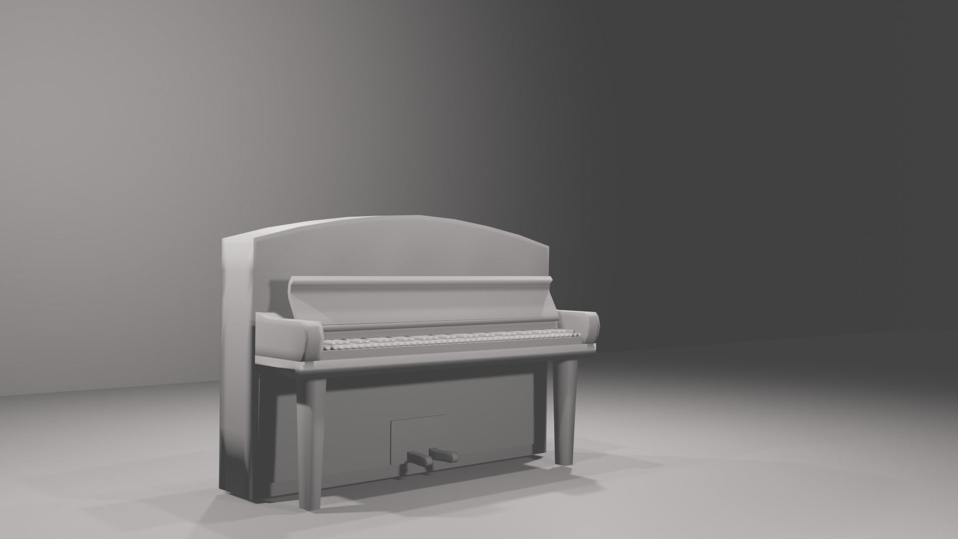 Piano free 3D model | CGTrader
