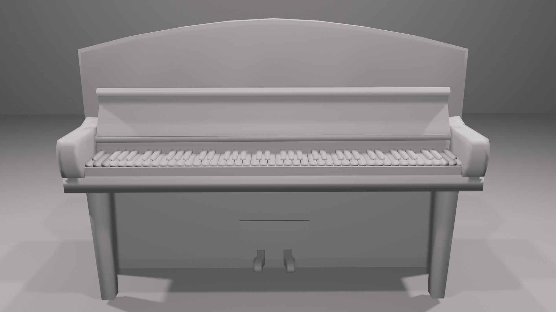 Piano free 3D model | CGTrader