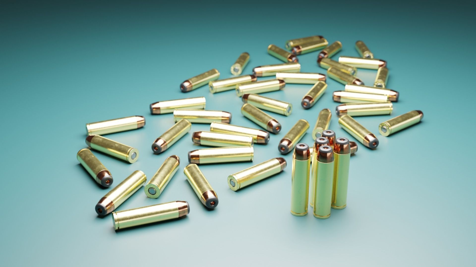 Old revolver style bullet 3D model | CGTrader