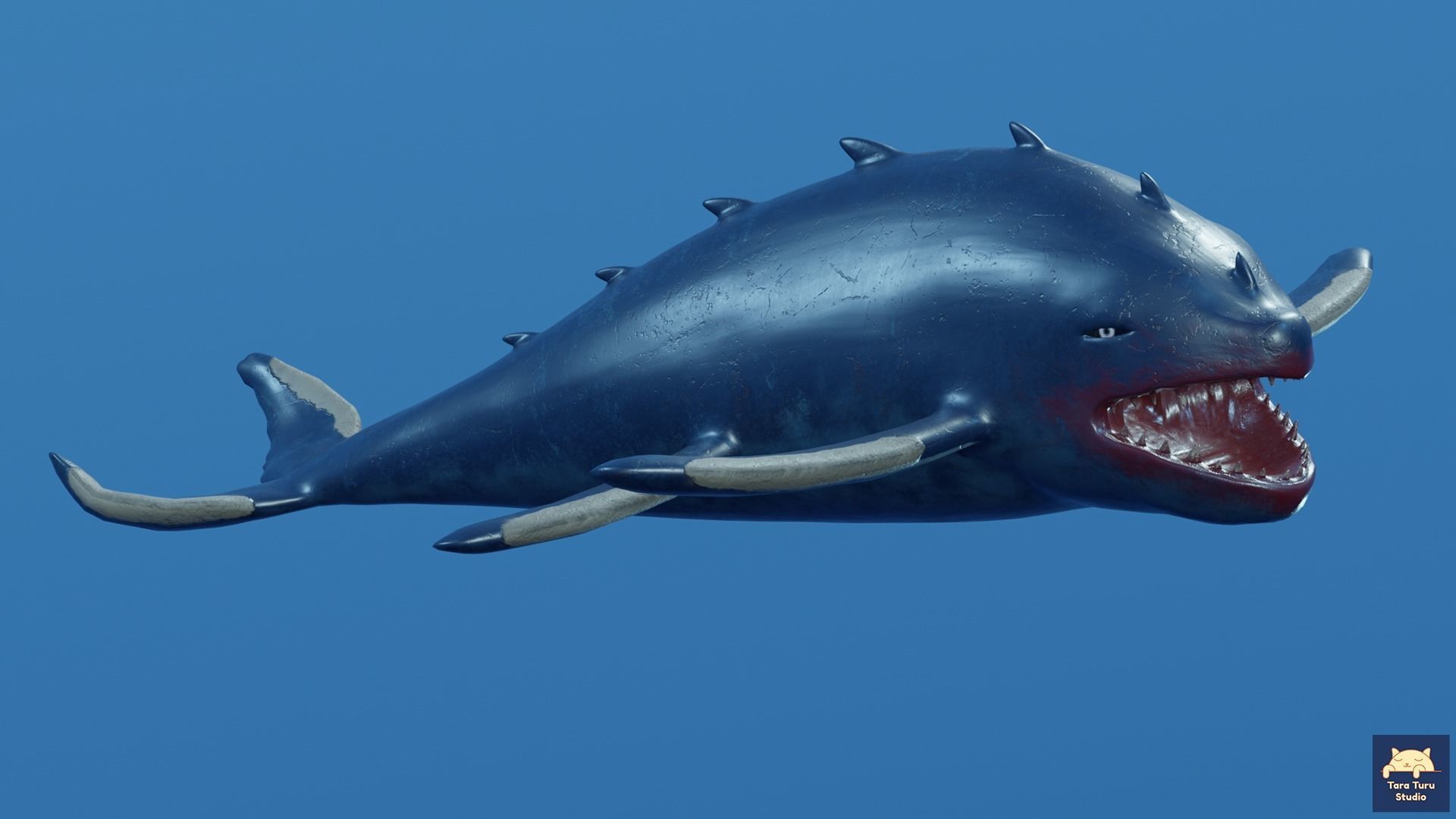 3D model Mutant Sea Monster VR / AR / low-poly | CGTrader