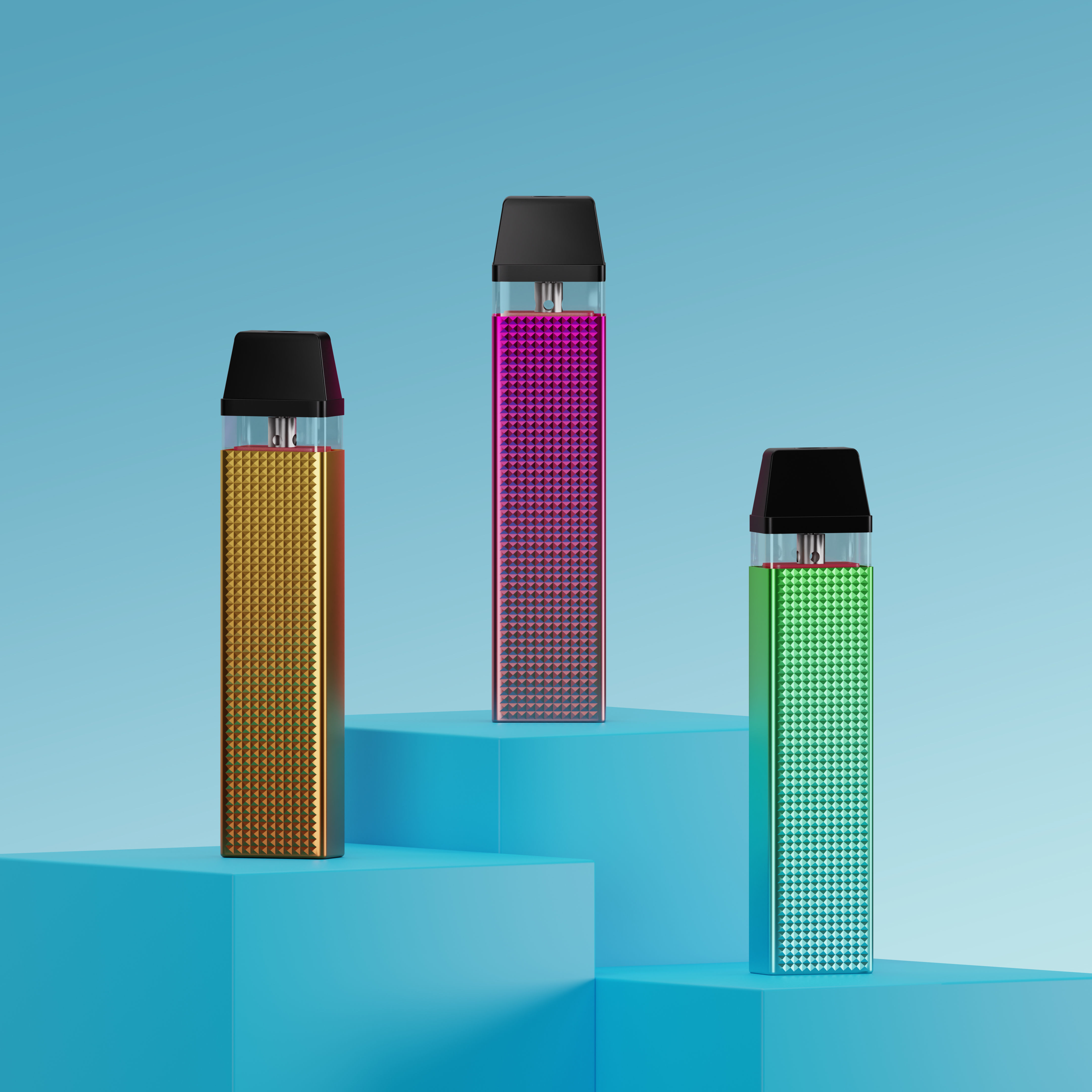 vapes pod systems 4 colors 3D model | CGTrader