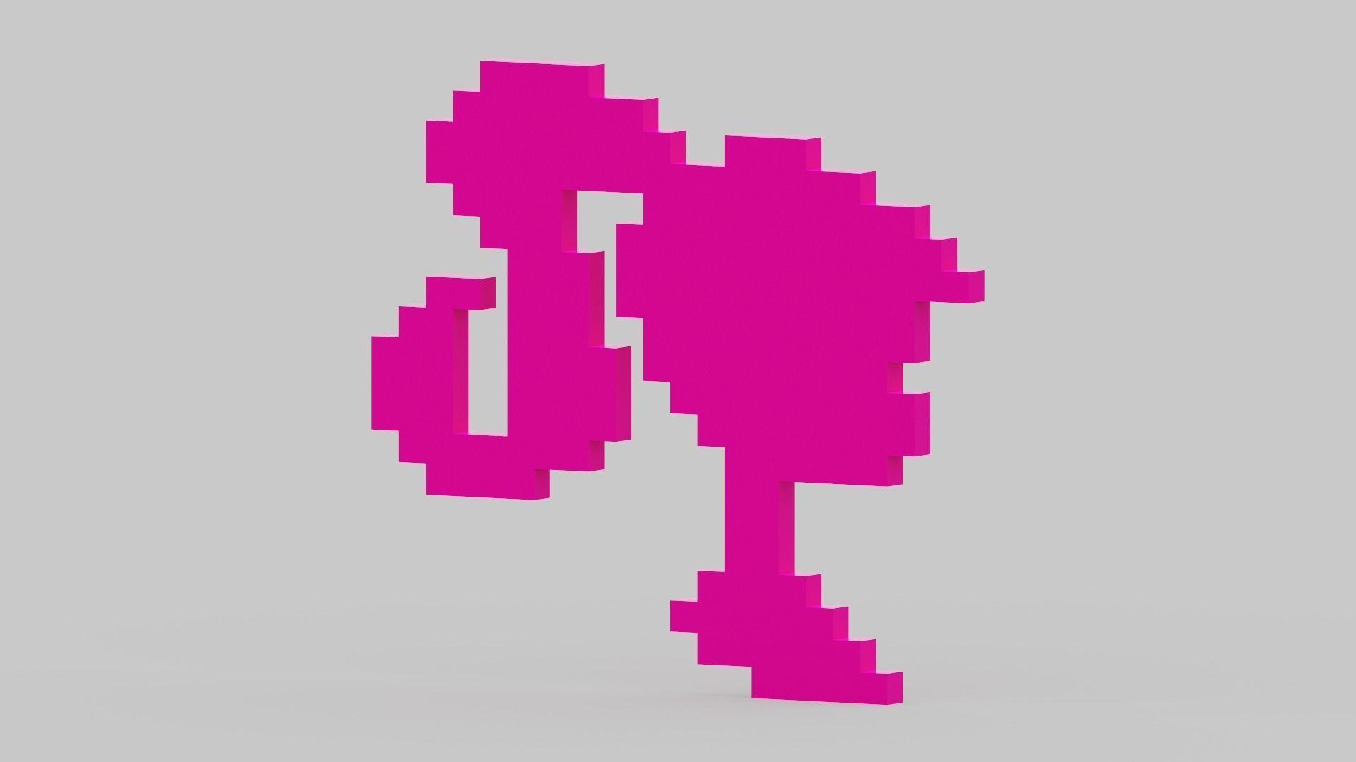 3D model Barbie Pixel VR / AR / low-poly | CGTrader