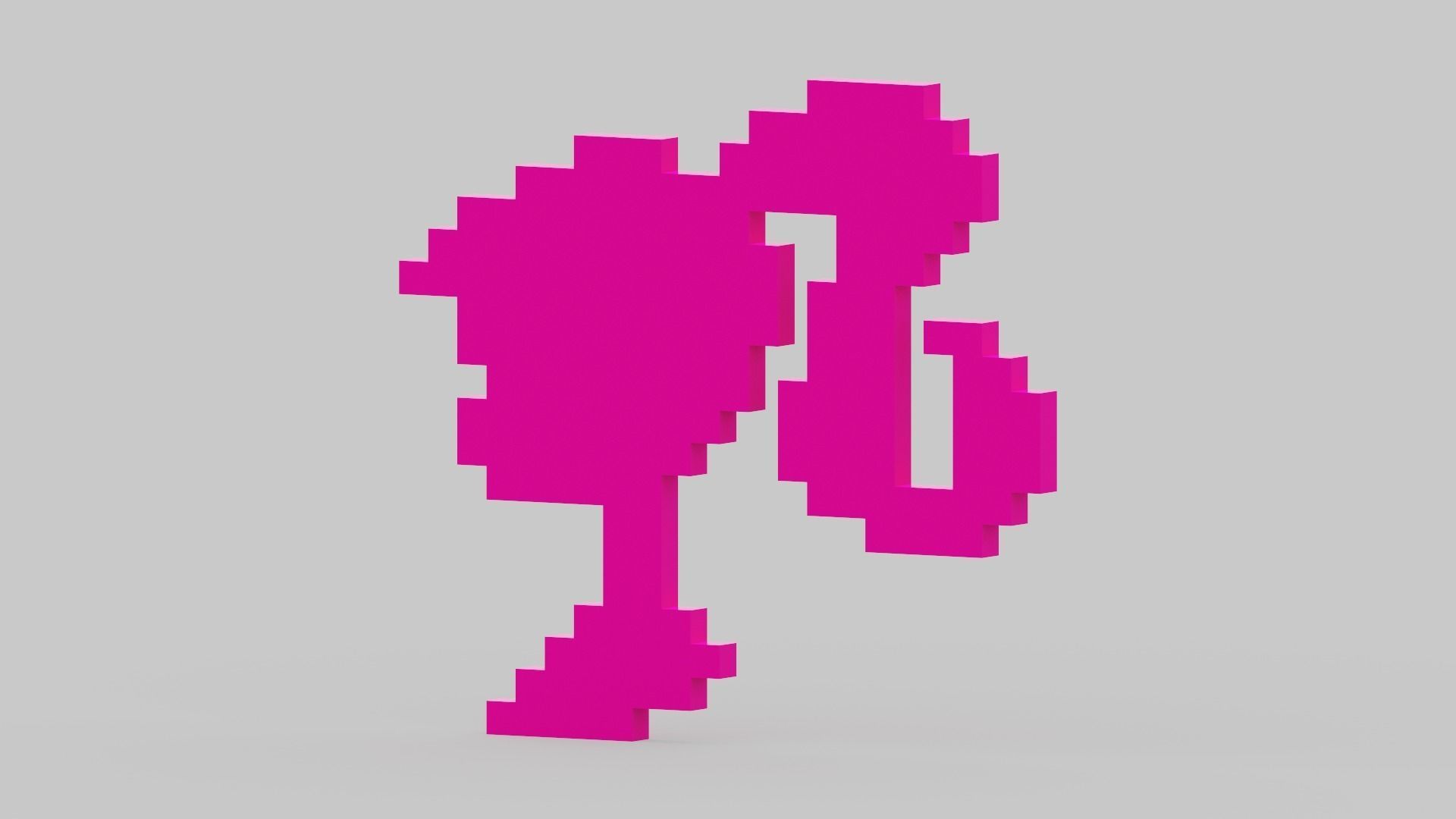 3D model Barbie Pixel VR / AR / low-poly | CGTrader