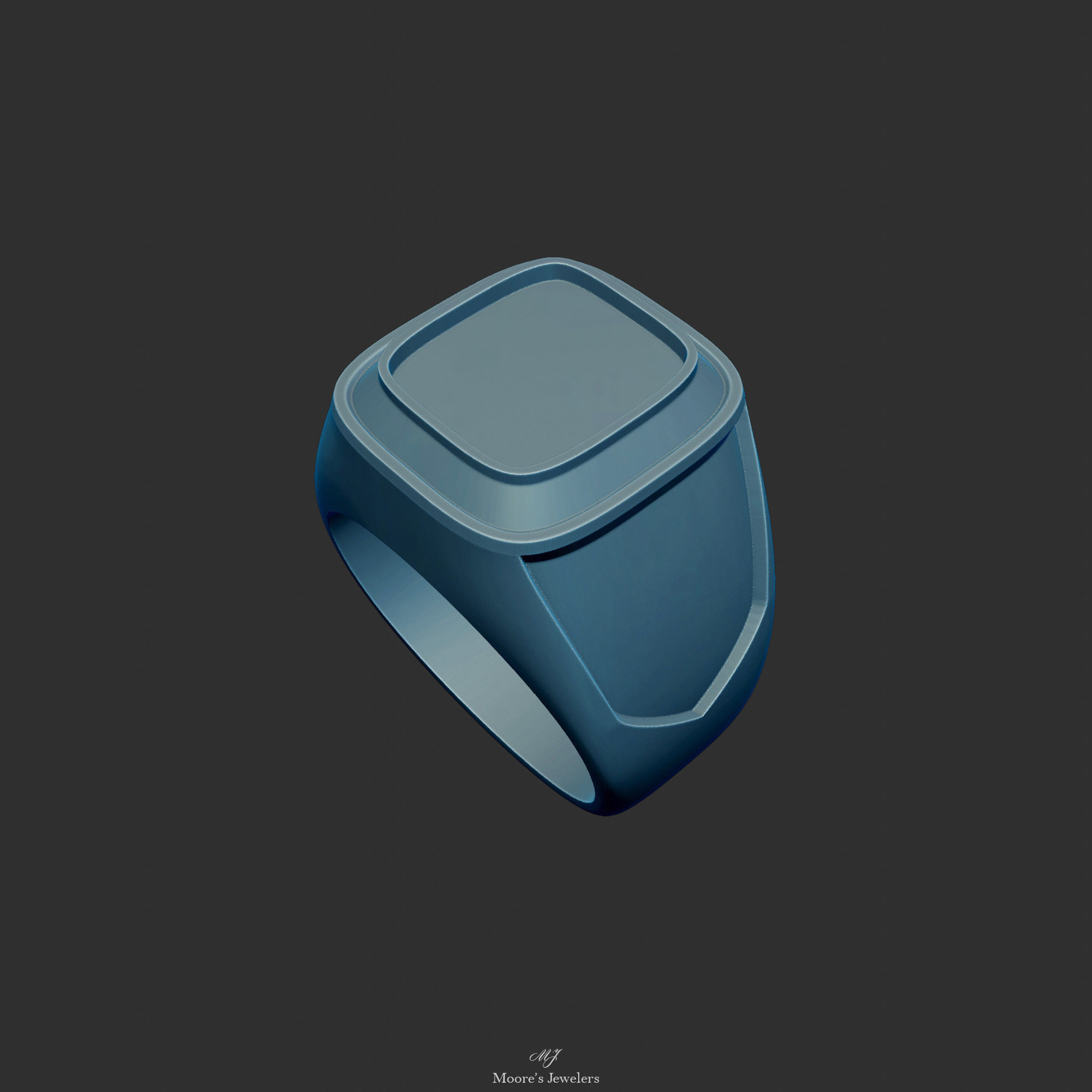 Textured or Smooth Class Ring 3d Model 3D model 3D printable | CGTrader