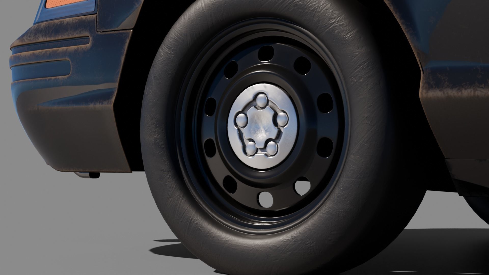 Police Car 3D model | CGTrader