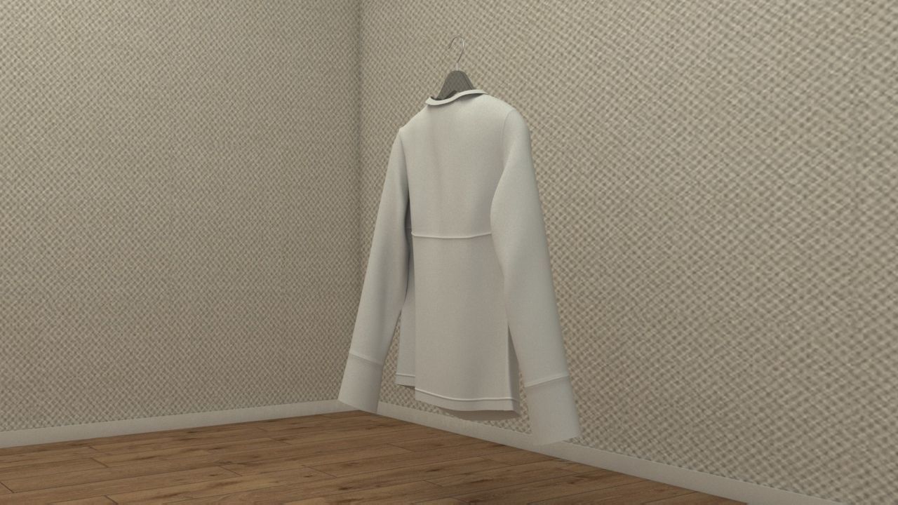 shirt suspender shirt free 3D model | CGTrader