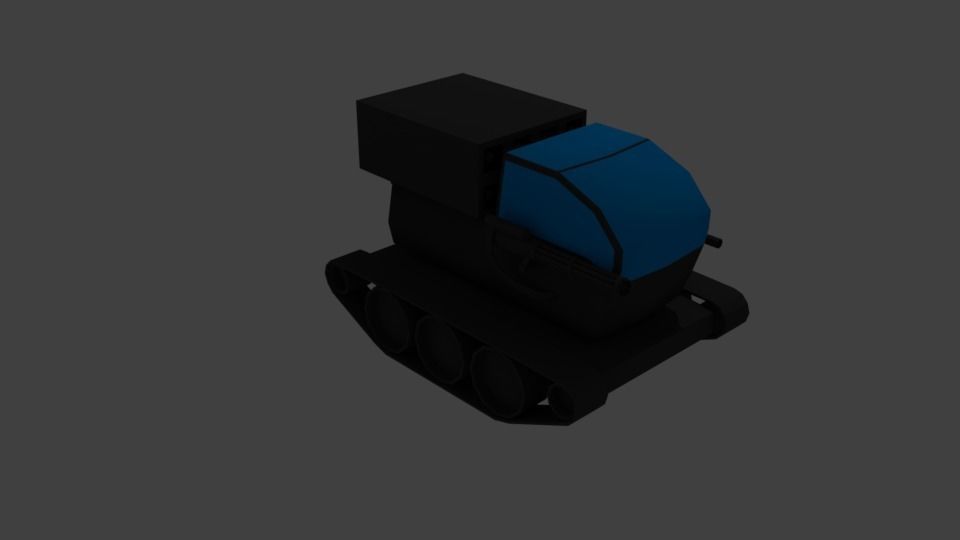 Support Battle Vehicle 1 3D model | CGTrader