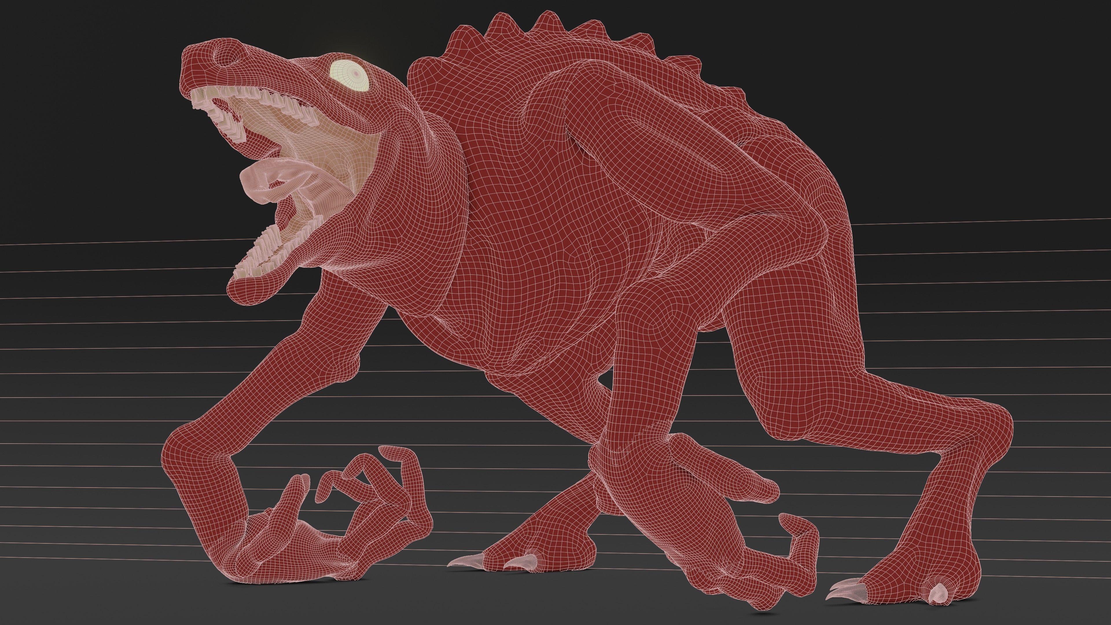 The Invasor V01 3D model animated rigged | CGTrader