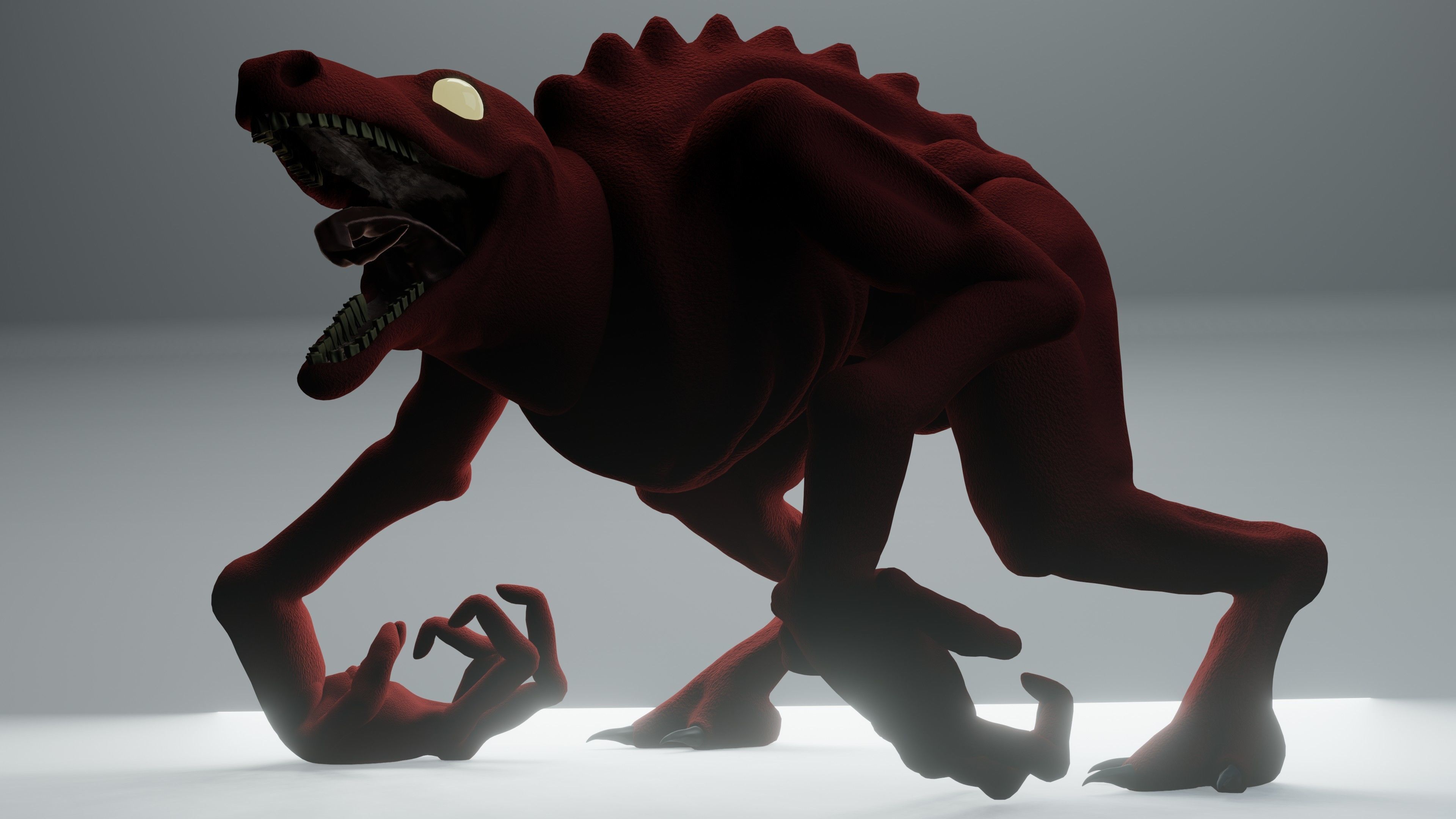 The Invasor V01 3D model animated rigged | CGTrader