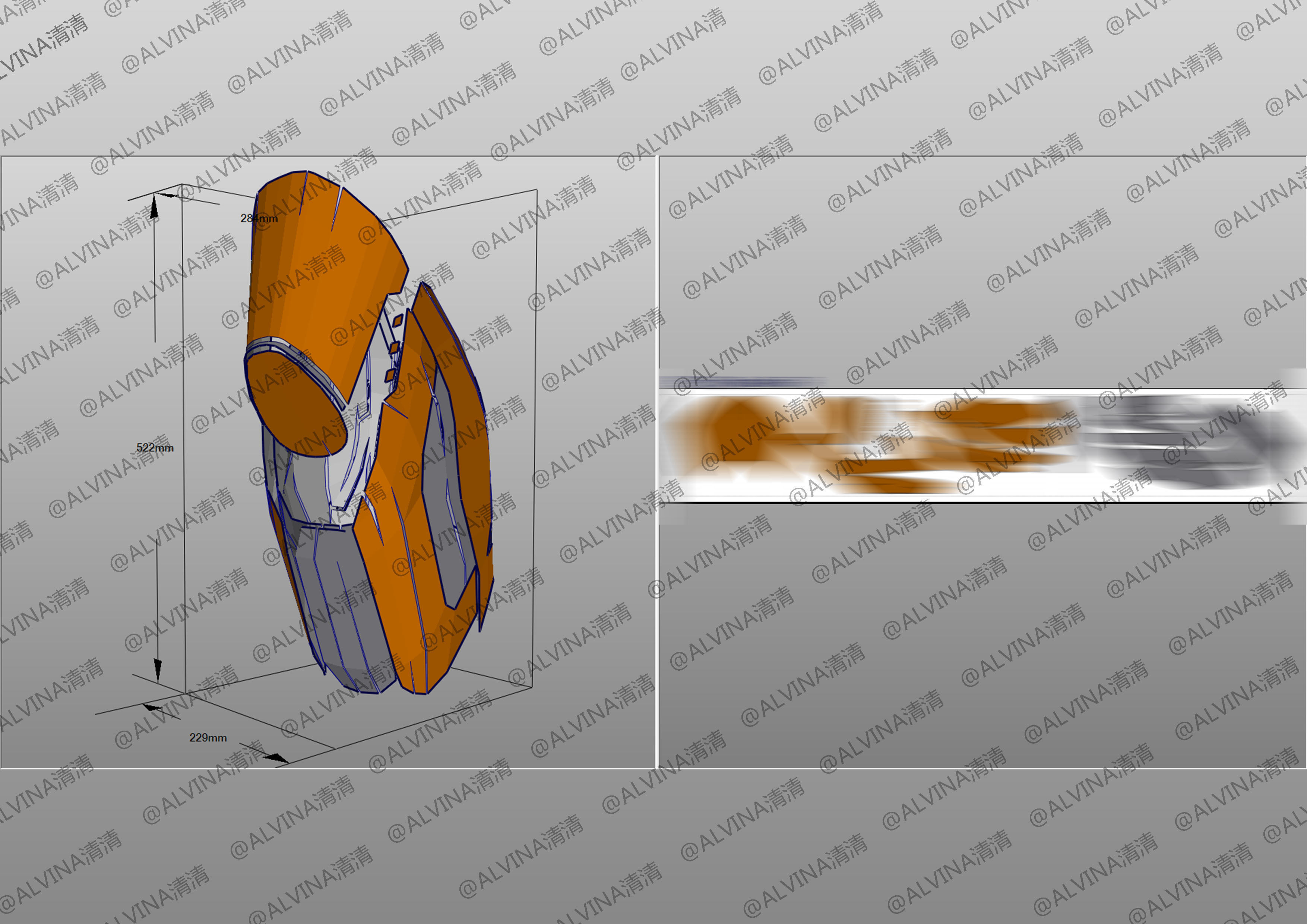 3D model Transformers Bumblebee 2018 pepakura Full VR / AR / low-poly ...