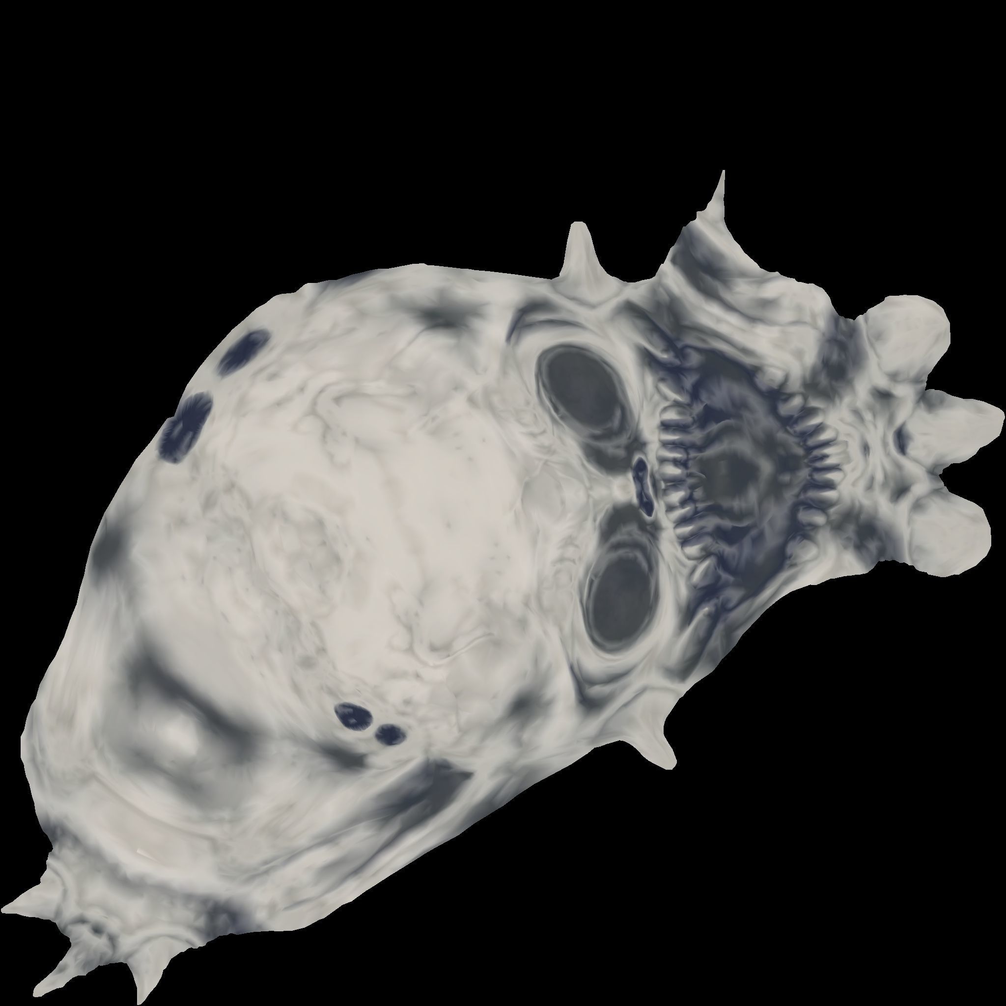 Alien Skull Design free 3D model | CGTrader