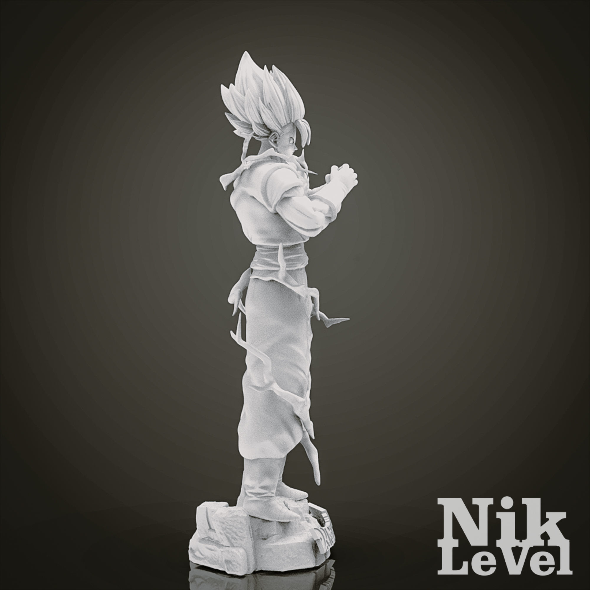 Vegito Super Saiyan Blue Dragon Ball 3D Printable 3D model 3D printable ...