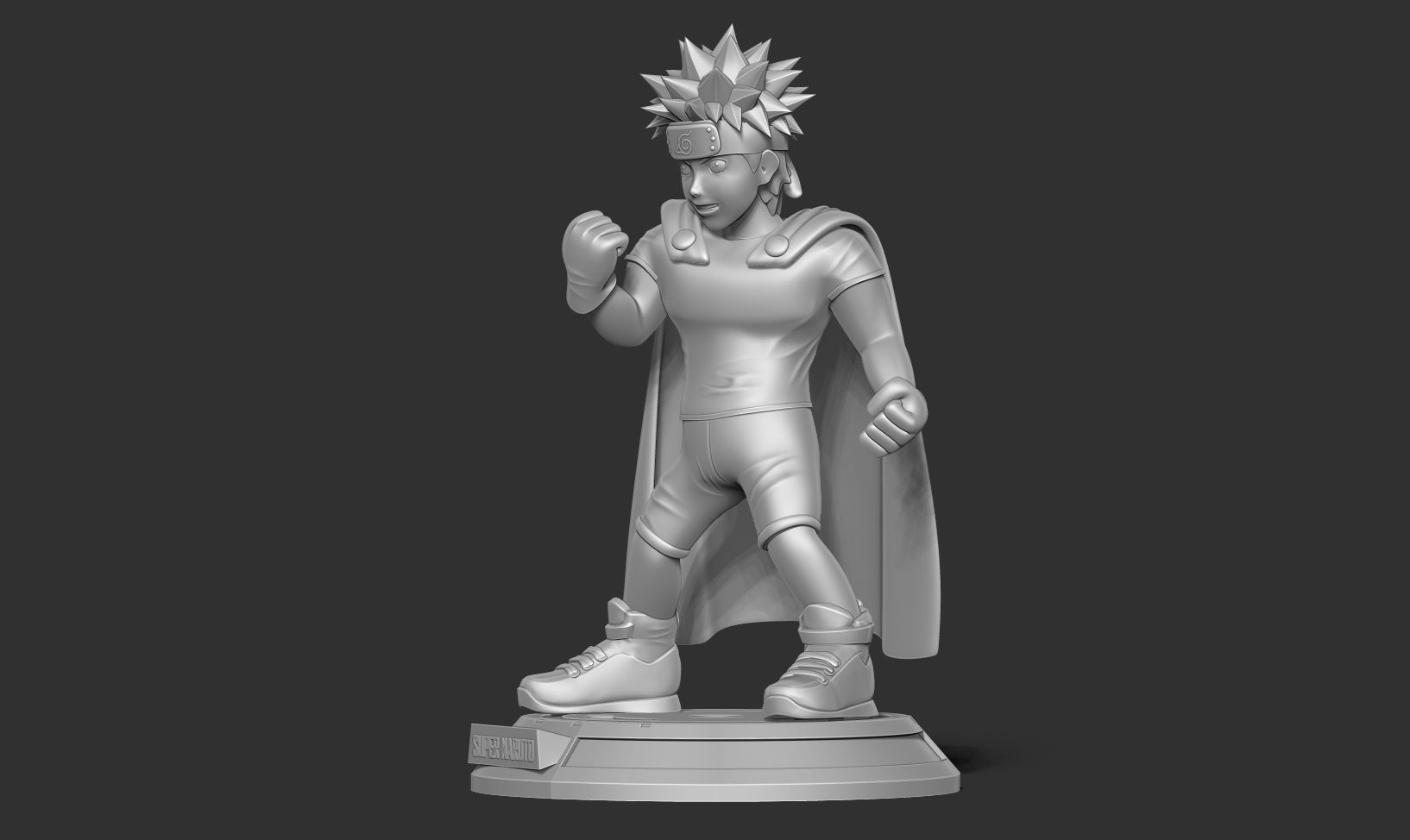 Super Naruto 3D model 3D printable | CGTrader