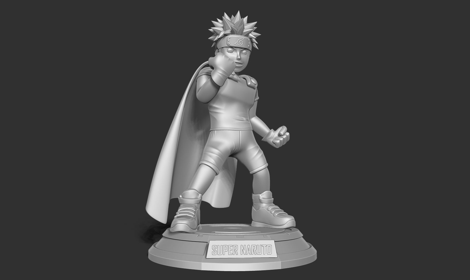 Super Naruto 3D model 3D printable | CGTrader