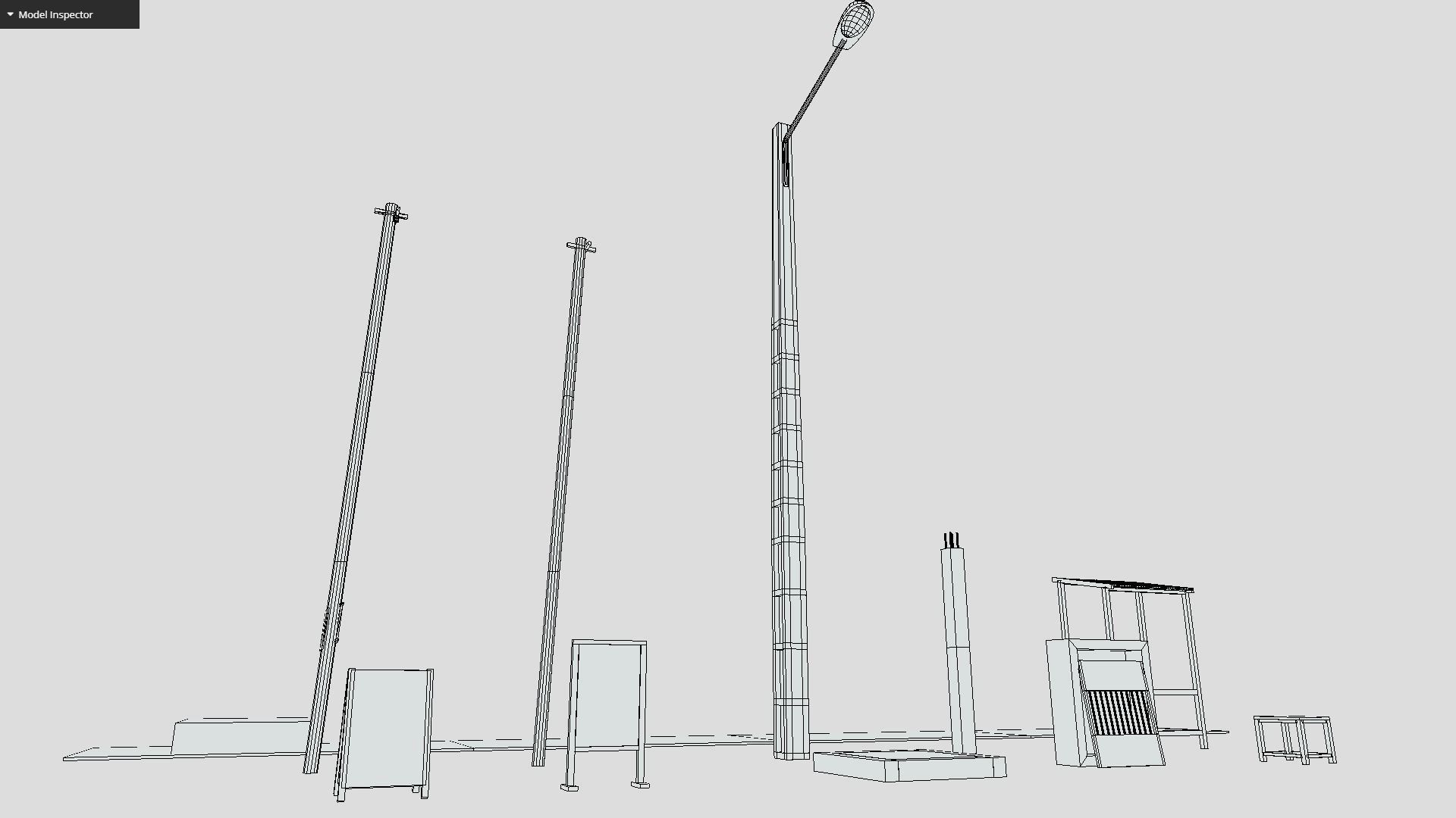 3D model Town Props VR / AR / low-poly | CGTrader