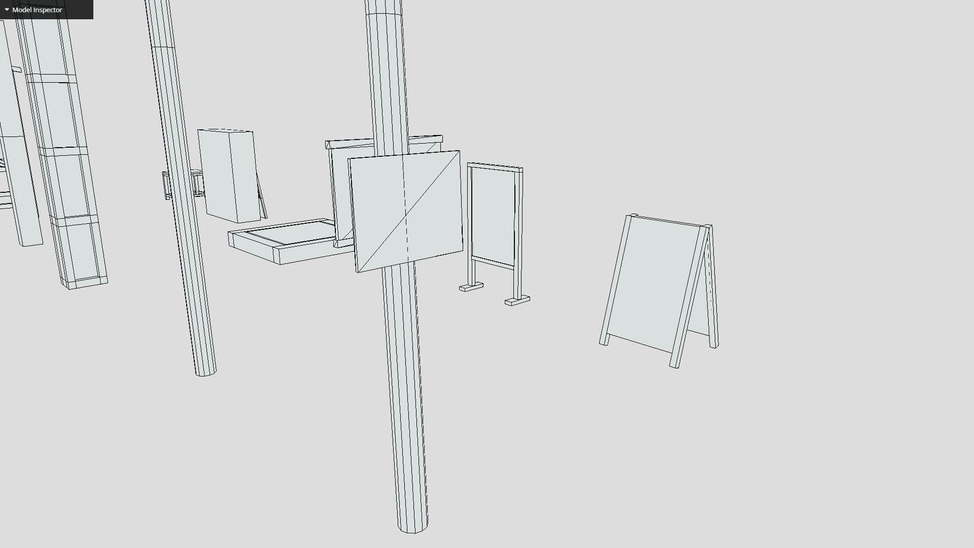 3D model Town Props VR / AR / low-poly | CGTrader