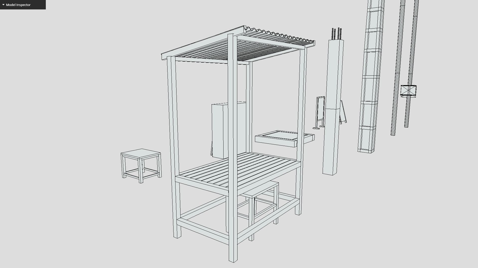 3D model Town Props VR / AR / low-poly | CGTrader