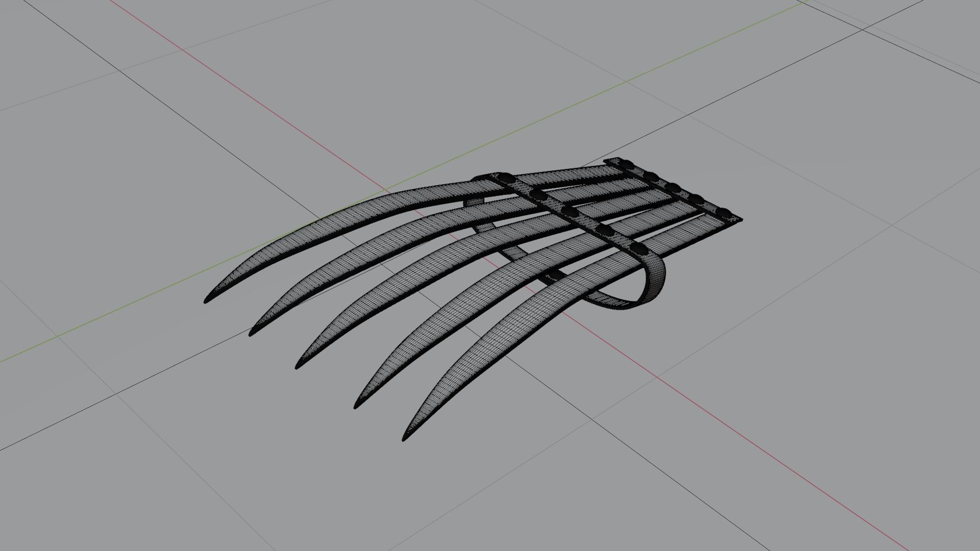 Tekkokagi Weapon 3D model | CGTrader