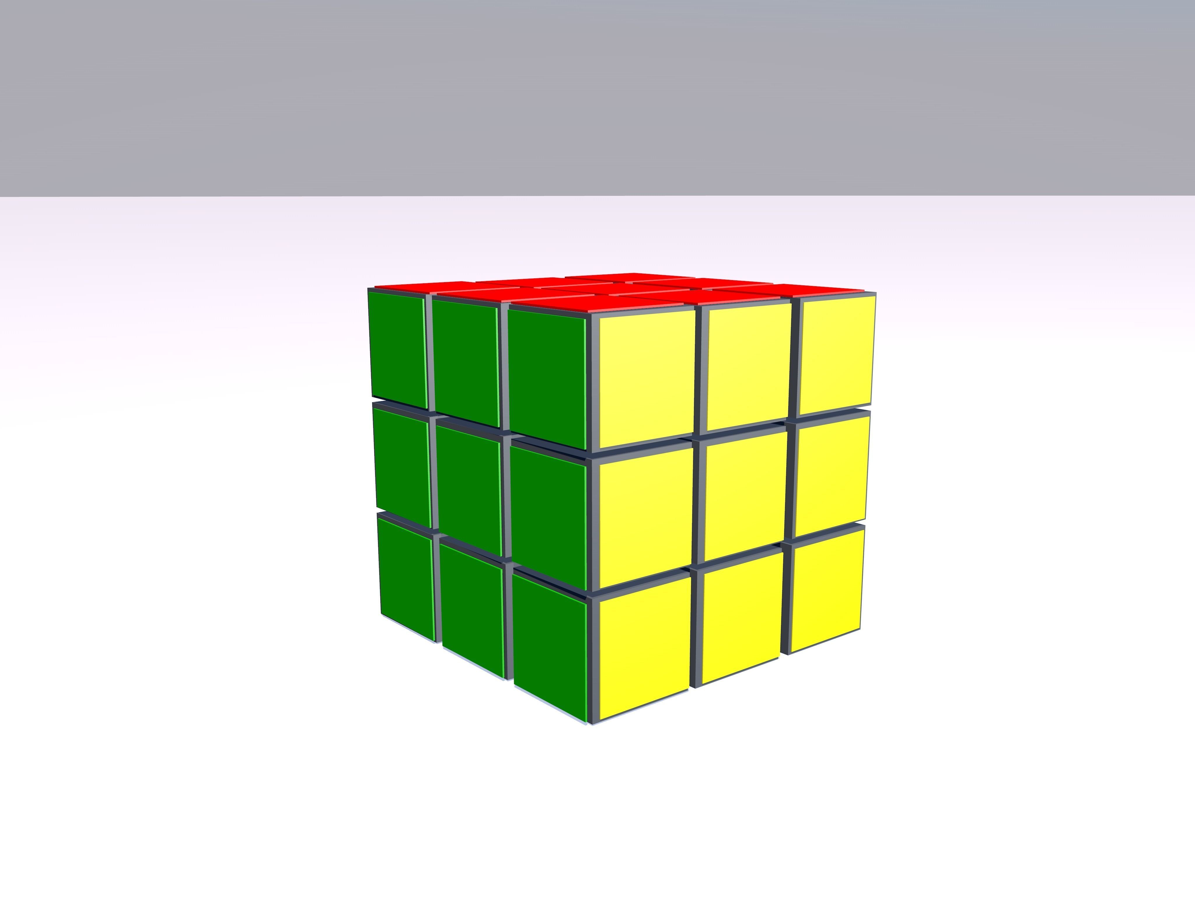 Rubiks cube 3D model | CGTrader