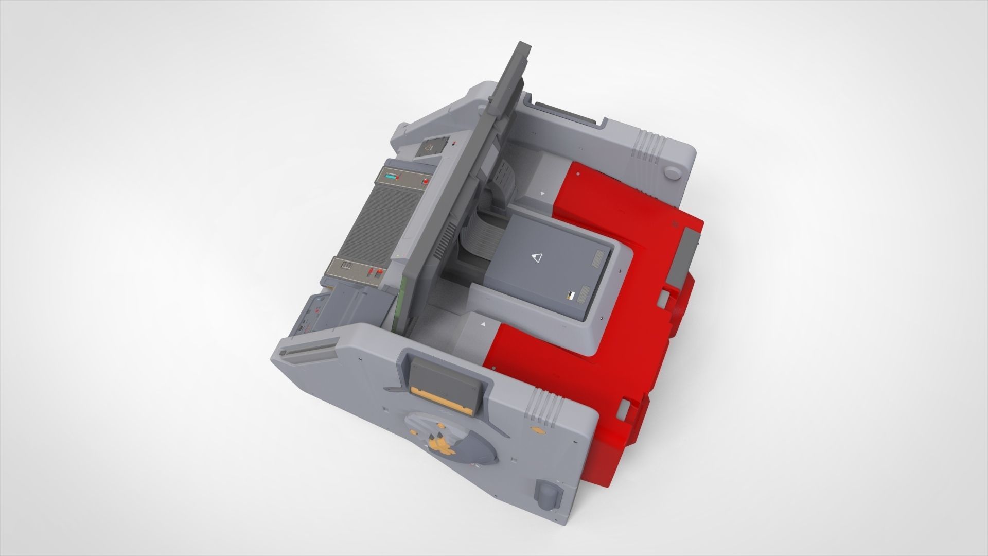sci fi terminal 3 3D model | CGTrader