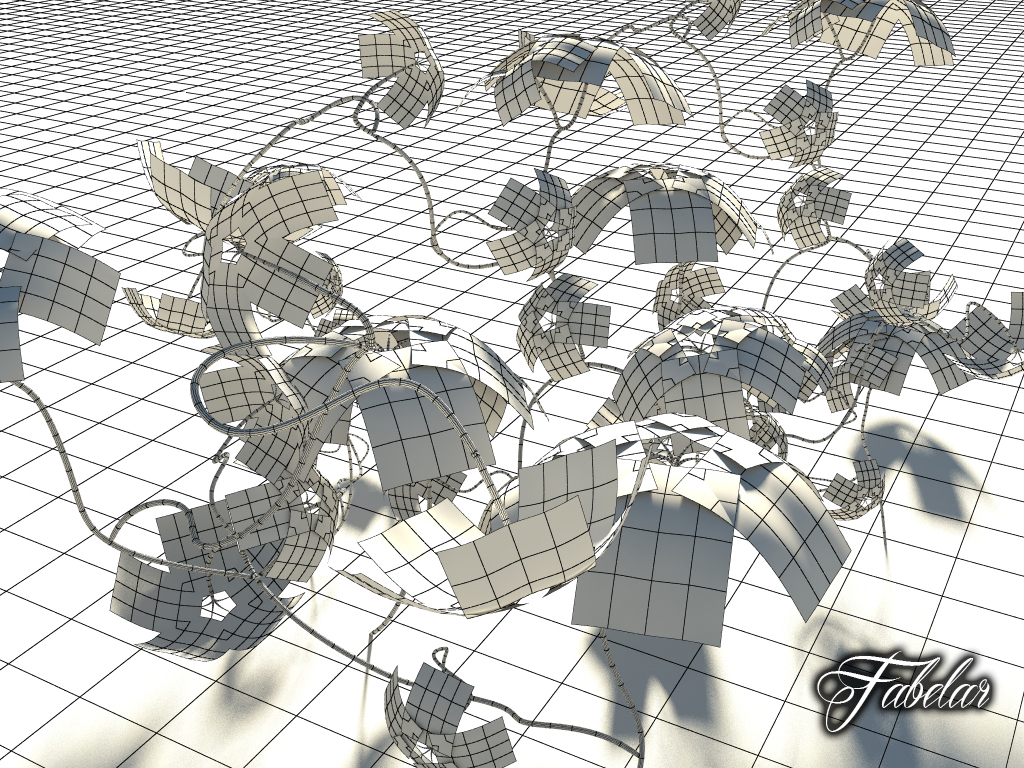 Virginia creeper free 3D model | CGTrader