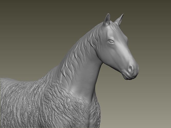 Horse 3D model 3D printable | CGTrader