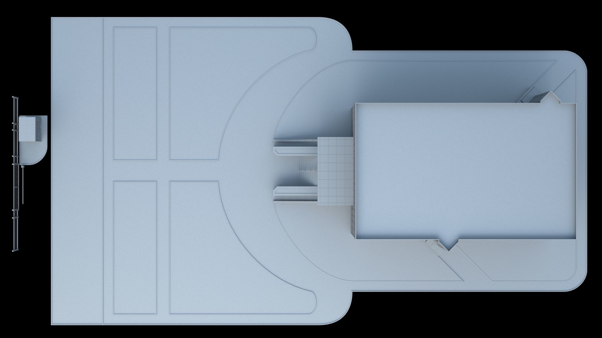 Administration building 3D model | CGTrader