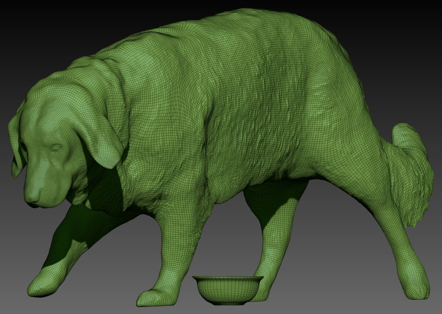 3D model Golden retriever dog 33 VR / AR / low-poly | CGTrader