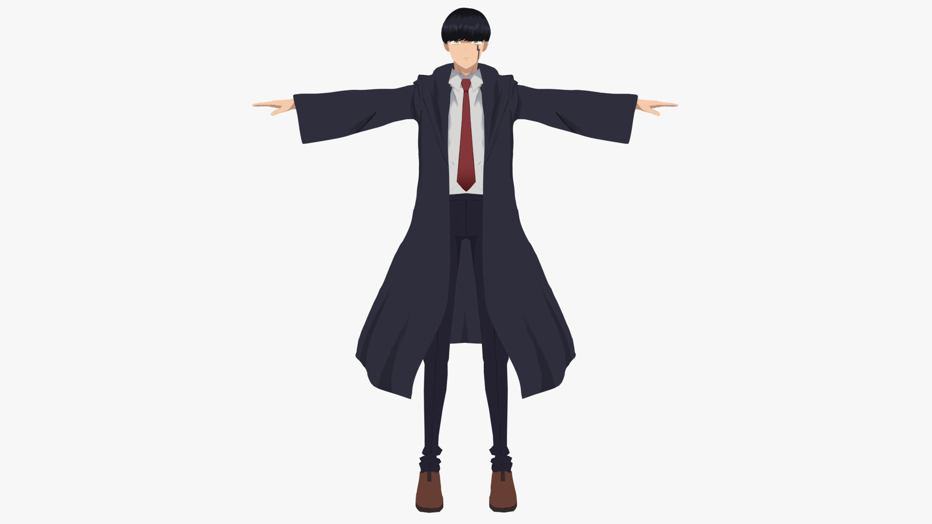 3D model Character Mash - Mashle VR / AR / low-poly | CGTrader