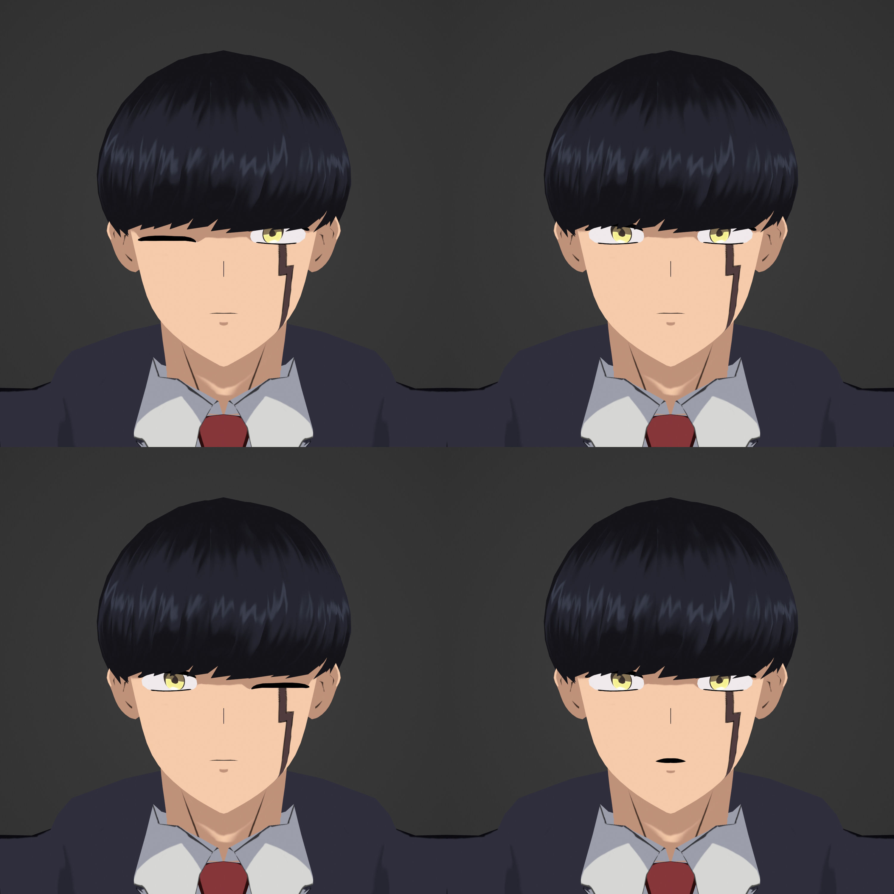 3D model Character Mash - Mashle VR / AR / low-poly | CGTrader