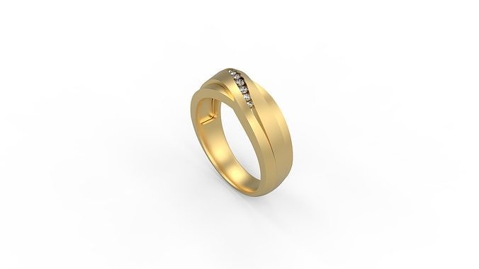 Band Ring 101 3D model 3D printable | CGTrader