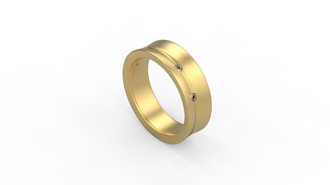 Band Ring 112 3D model 3D printable | CGTrader