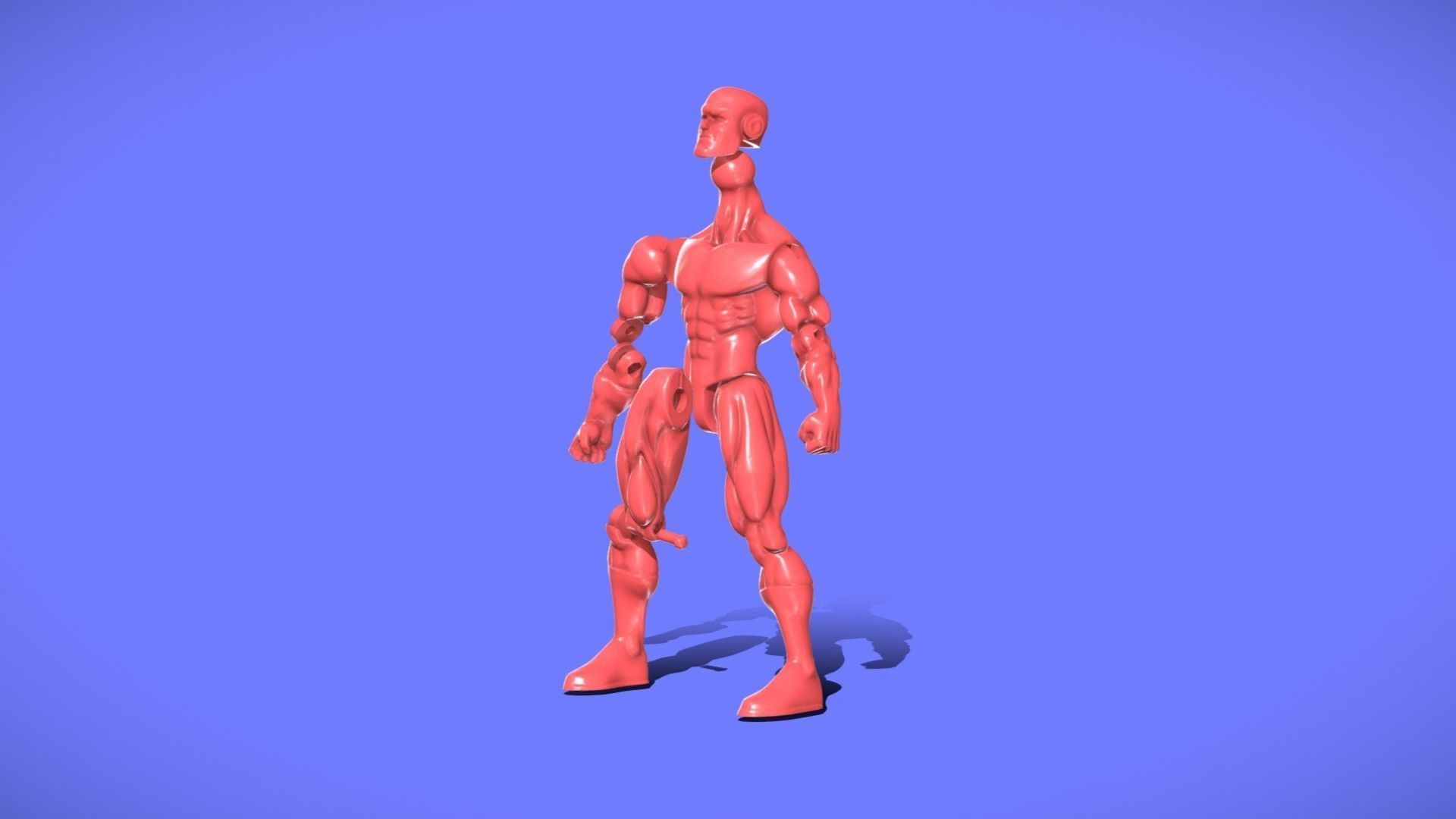 2000s FLASH FIGURE - 3D SCAN - pre-edited - 3D model 3D printable ...