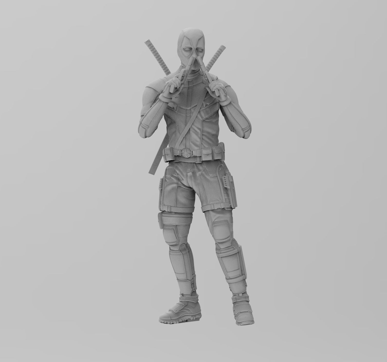 Deadpool 3d print 3D model 3D printable | CGTrader