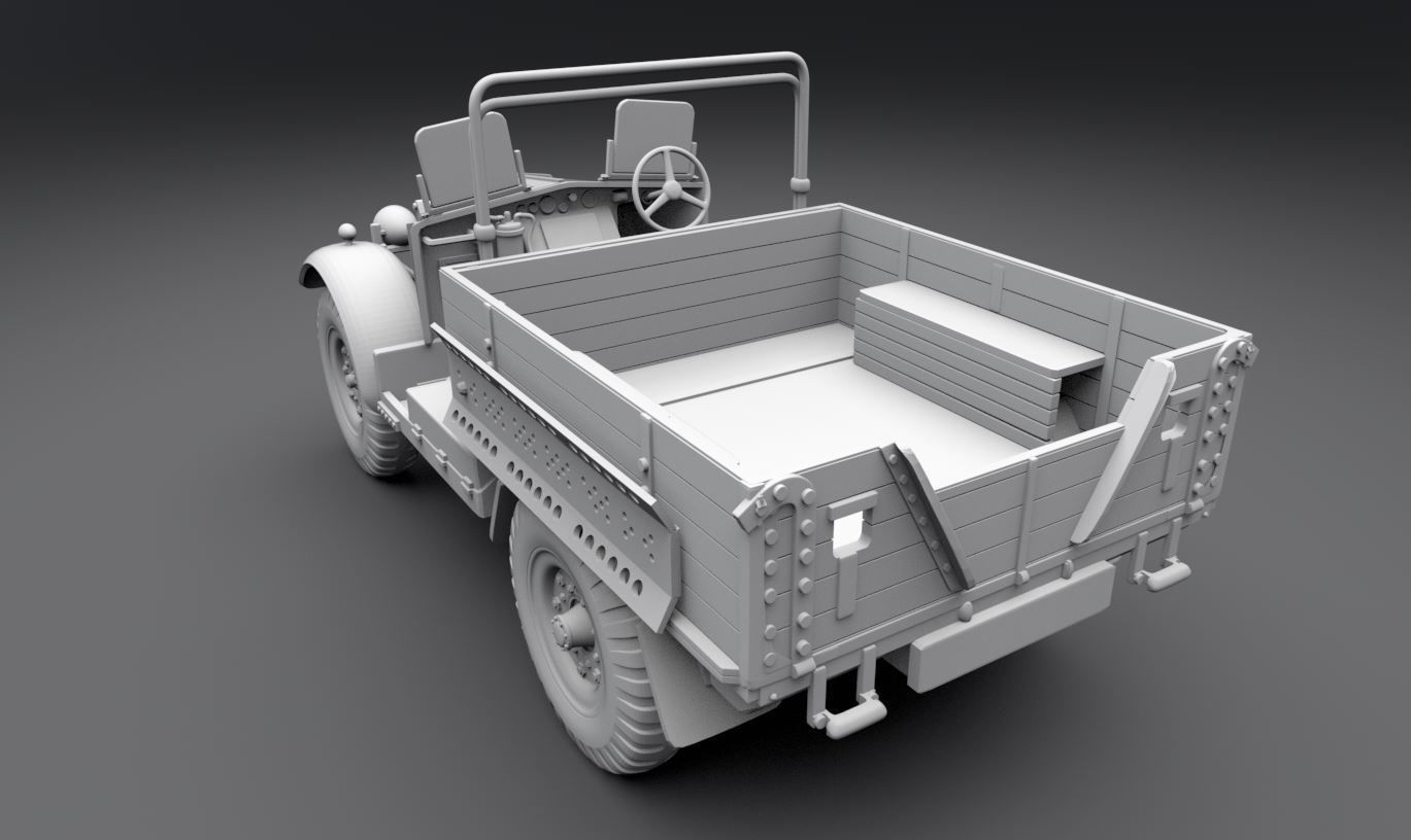 Morris CS8 scale model 3D model 3D printable | CGTrader