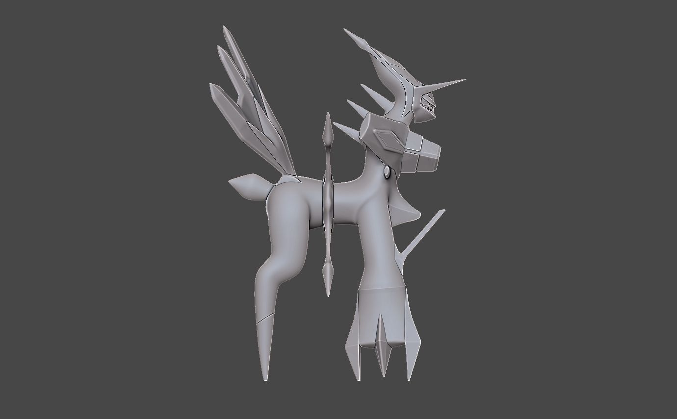 pokemon dialga origin form 3D model 3D printable | CGTrader