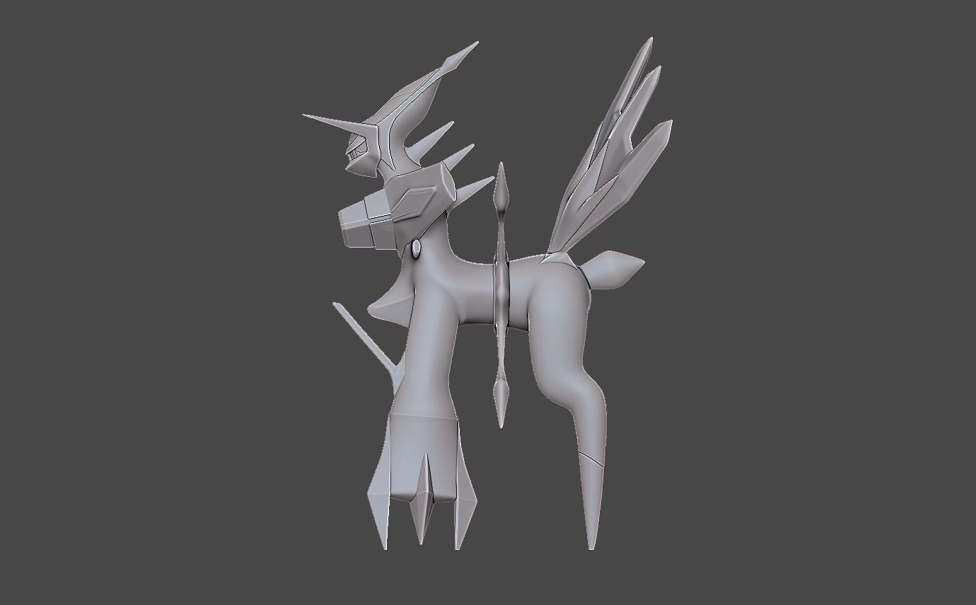 pokemon dialga origin form 3D model 3D printable | CGTrader